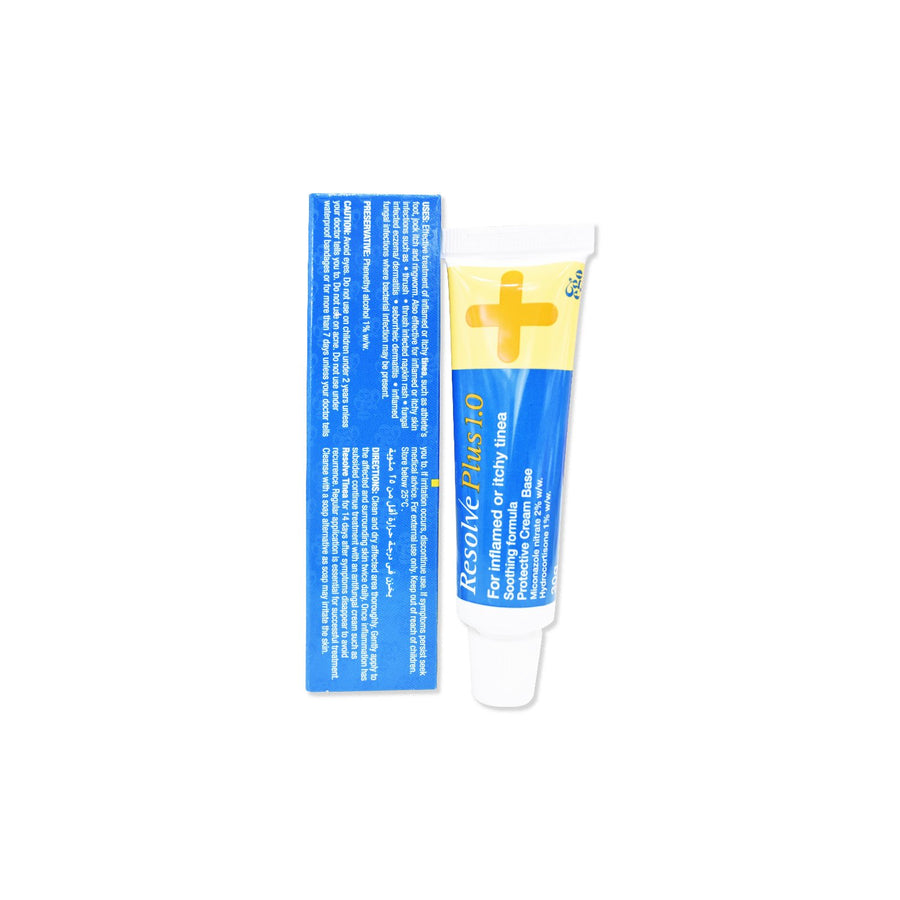 Buy Resolve Plus Cream 1.0 in Qatar – Anti Fungal Cream, Usage ...