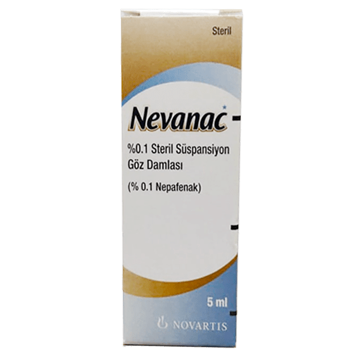 Buy Nevanac 0.1% Eye Drop 5ml online in Qatar- View Usage, Benefits and ...
