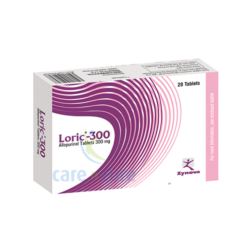 Buy Loric/Novauric 300 mg Tablet 28 Pieces online in Qatar- View Usage ...