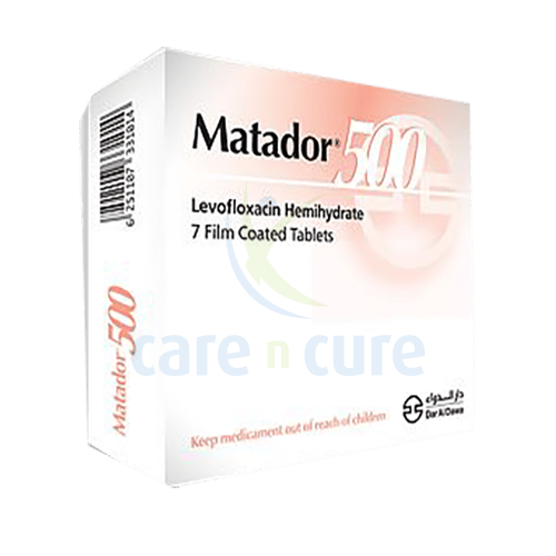 Buy Matador 500mg Tablets 7's online in Qatar- View Usage, Benefits and ...