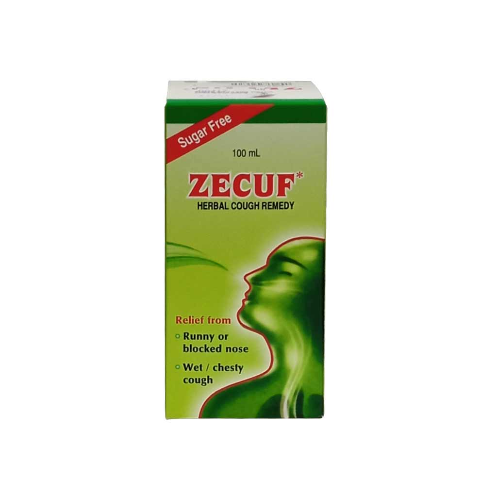 Buy Zecuf Sugar Free Cough Syrup 100ml online in Qatar- View Usage ...