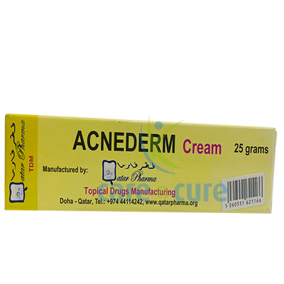 Buy Acnederm Cream 25gm online in Qatar- View Usage, Benefits and Side ...