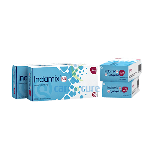 Buy Indamix Sr 1.5 mg Tablets 30's online in Qatar- View Usage ...