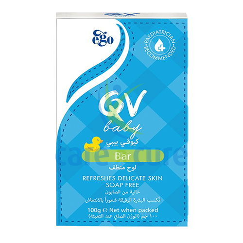 Buy Qv Baby Bar 100gm Online at Best prices in Qatar | CarenCure pharmacy