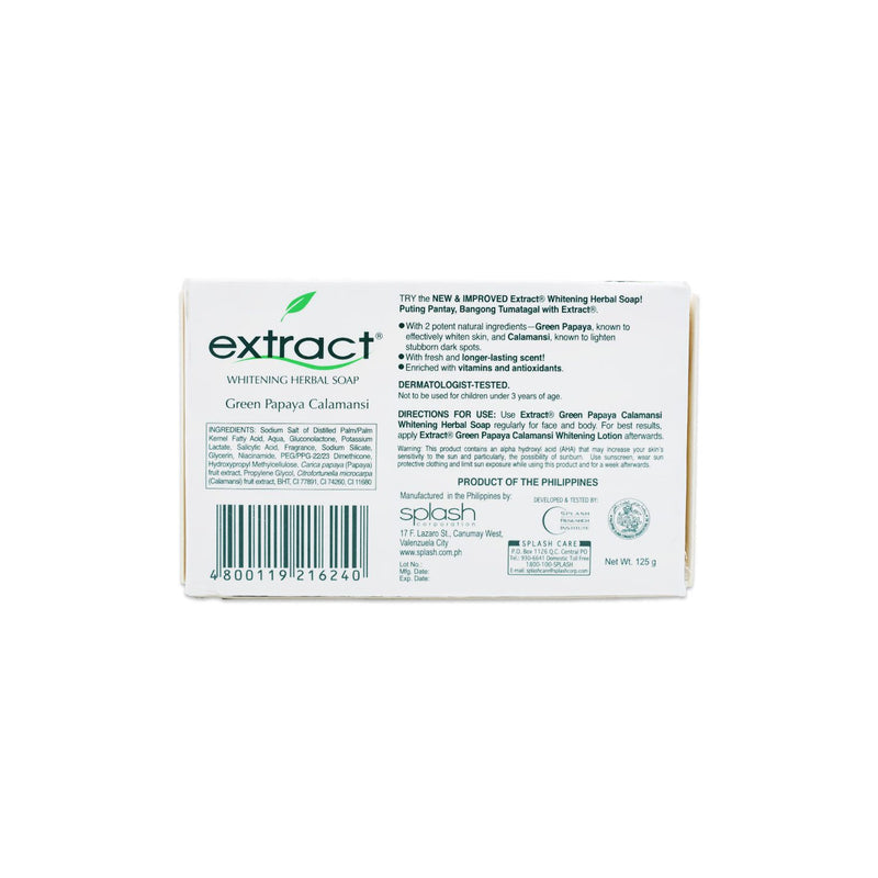Buy Extract Whitening Soap Green Papaya Calamansi 125 G Online at Best ...