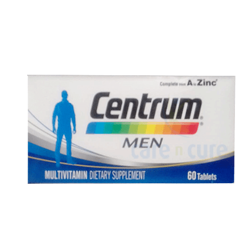 Buy Centrum Men 60s Online at Best prices in Qatar | CarenCure pharmacy