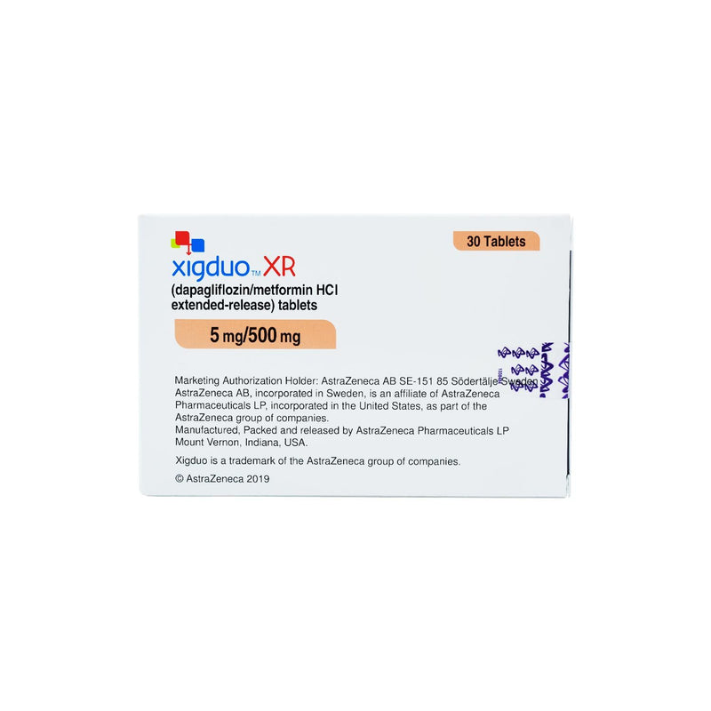 Buy Xigduo Xr Tablet 5mg/500mg Tablet 28'S online in Qatar- View Usage ...