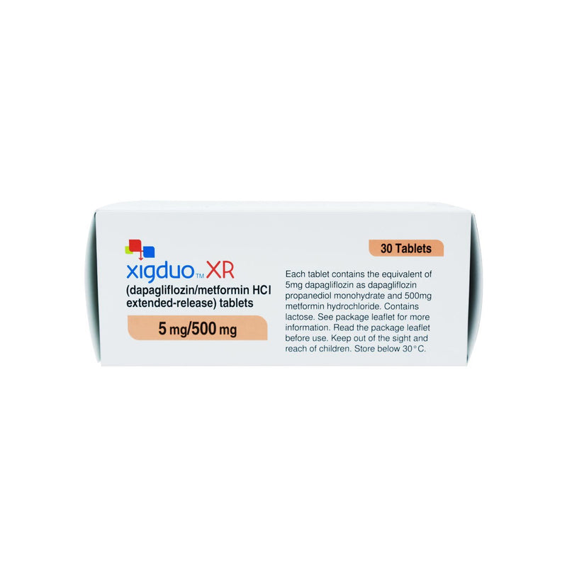 Buy Xigduo Xr Tablet 5mg/500mg Tablet 28'S online in Qatar- View Usage ...