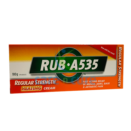 Buy Rub A535 Reg Strength Heating Cream 100gm online in Qatar- View ...