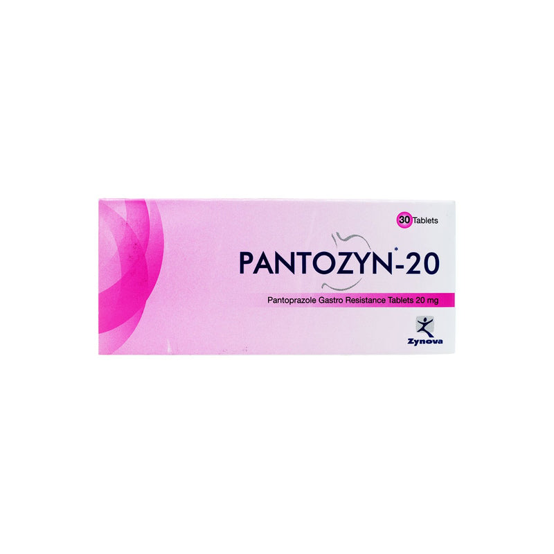 Buy Pantozyn 20mg Tablets 30's online in Qatar- View Usage, Benefits ...