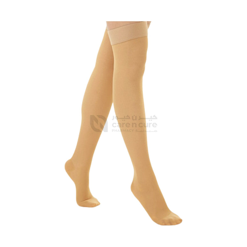 Buy Dr.Med Comp Stocking Thigh High Dr-A061 (M-Beige) Online at Best ...