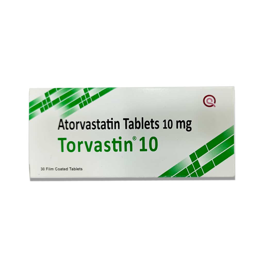Buy Torvastin 10mg Tablets 30's online in Qatar- View Usage, Benefits ...