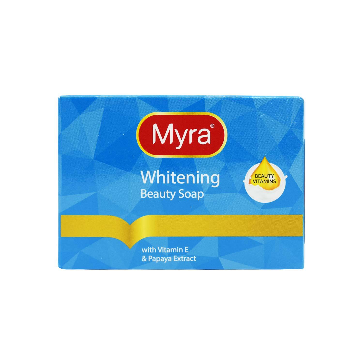 Buy Myra Vitawhite Soap 90G Box Eng Online at Best prices in Qatar ...