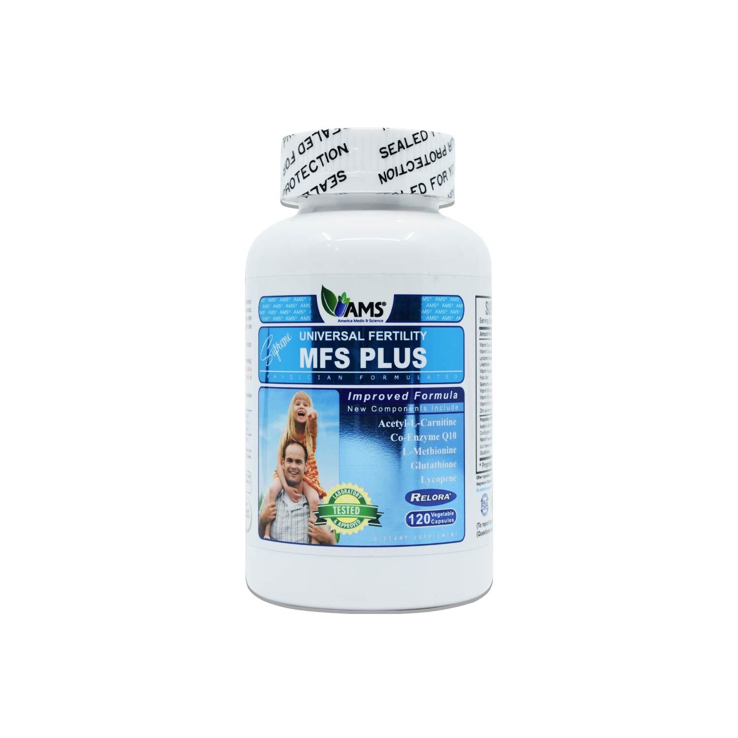 Buy Ams Universal Fertility Mfs Plus Cap 120'S Online at Best prices in ...