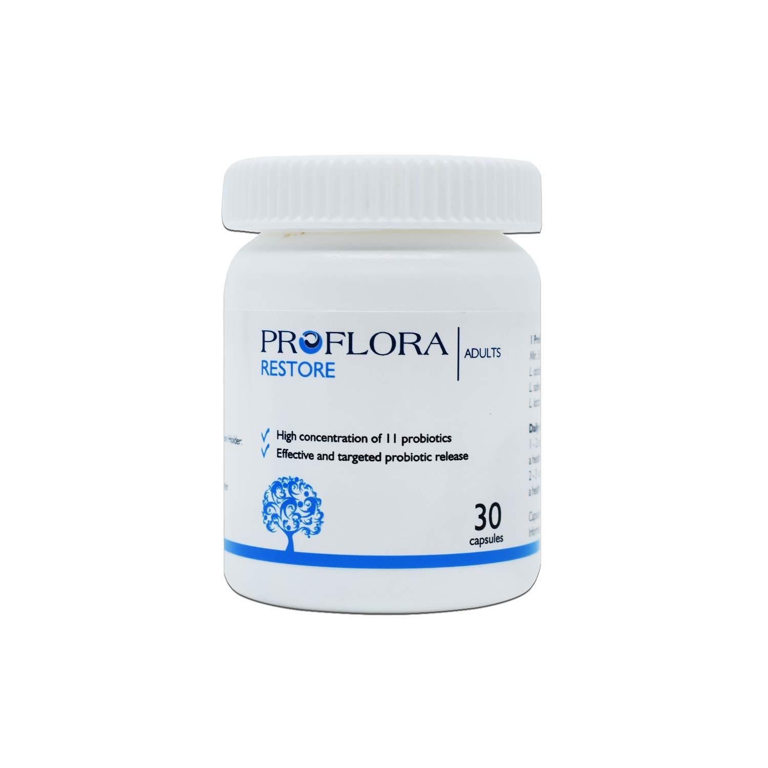 Buy Proflora Restore Adult Capsules 30'S online in Qatar- View Usage ...