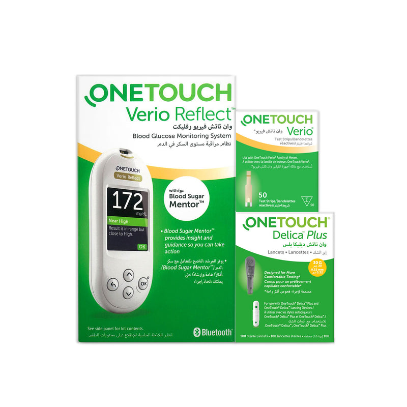 Buy OneTouch Verio Reflect Glucose Monitor Online at Best prices in ...