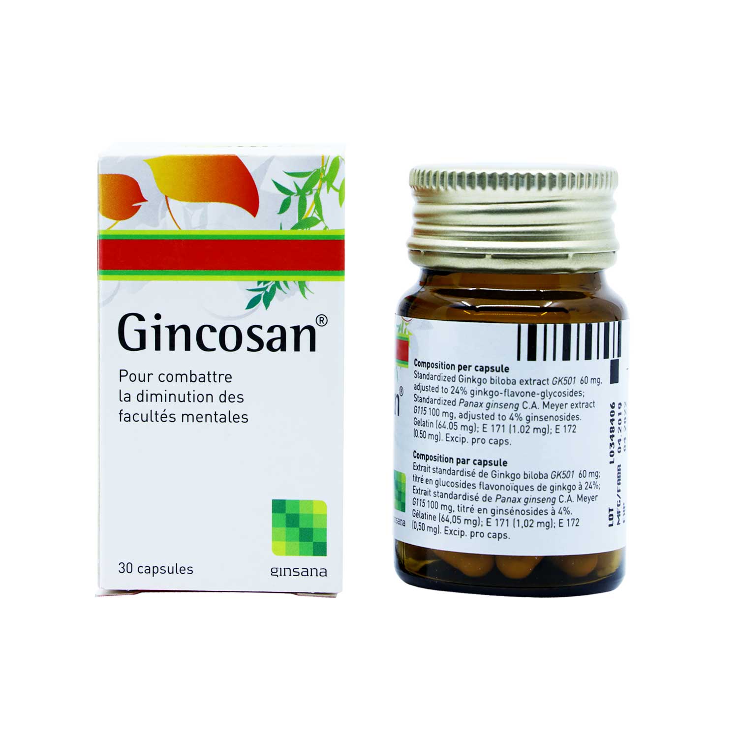 Buy Gincosan Cap 30'S Online at Best prices in Qatar | CarenCure pharmacy