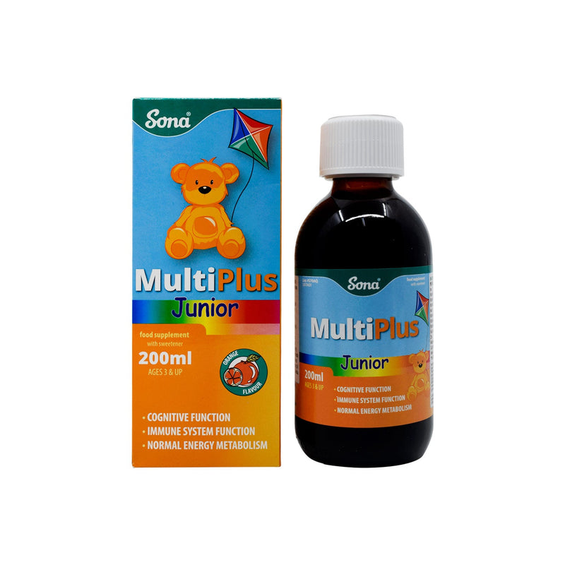 Buy Multi Plus Junior Syrup 200ml Online at Best prices in Qatar ...