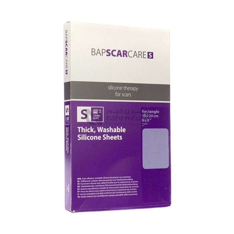 Buy Bap Scar Care S Silicone Sheet 15X20 cm 2 Pieces Online at Best ...