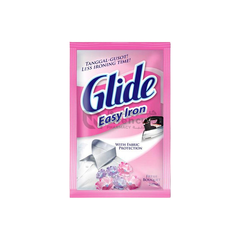 Buy Glide Ironing Aid Fresh Bouquet Pouch 240ml Online at Best prices ...