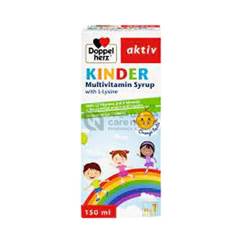 Buy Doppelherz Aktiv Kinder Multivit Syrup 150ml Online at Best prices ...