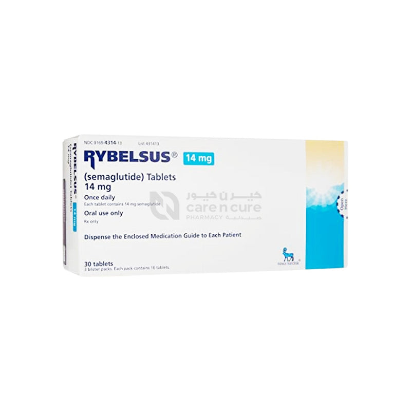 Buy Rybelsus 14 Mg Tab 30 Pieces Online at Best prices in Qatar ...