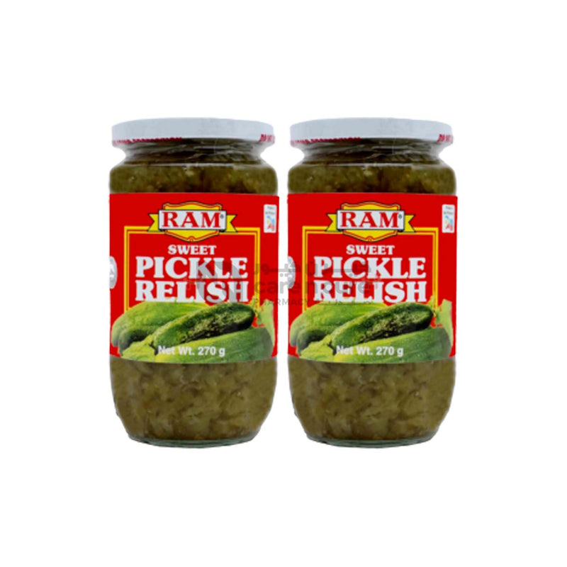 Buy Ram Sweet Relish Pickles 270 gm 2 Pieces Offer Online at Best ...