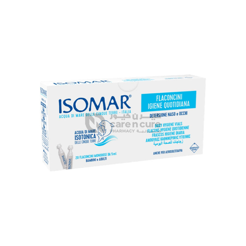 Buy Isomar Daily Hygiene Vilas For Eye & Ear 5 ml X 20 Pieces Online at ...