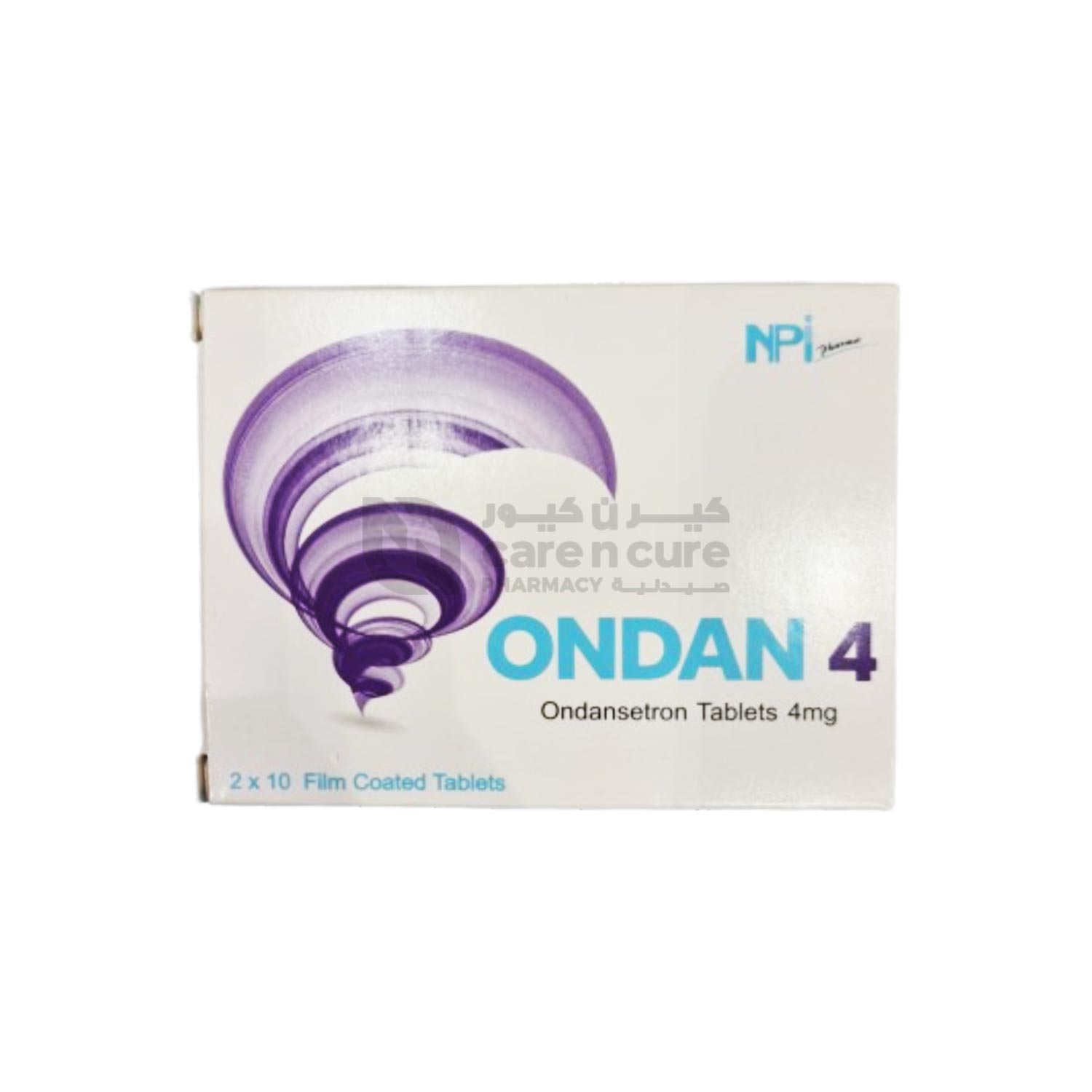Buy Ondan 4mg Tablets 20 Pieces Online at Best prices in Qatar ...