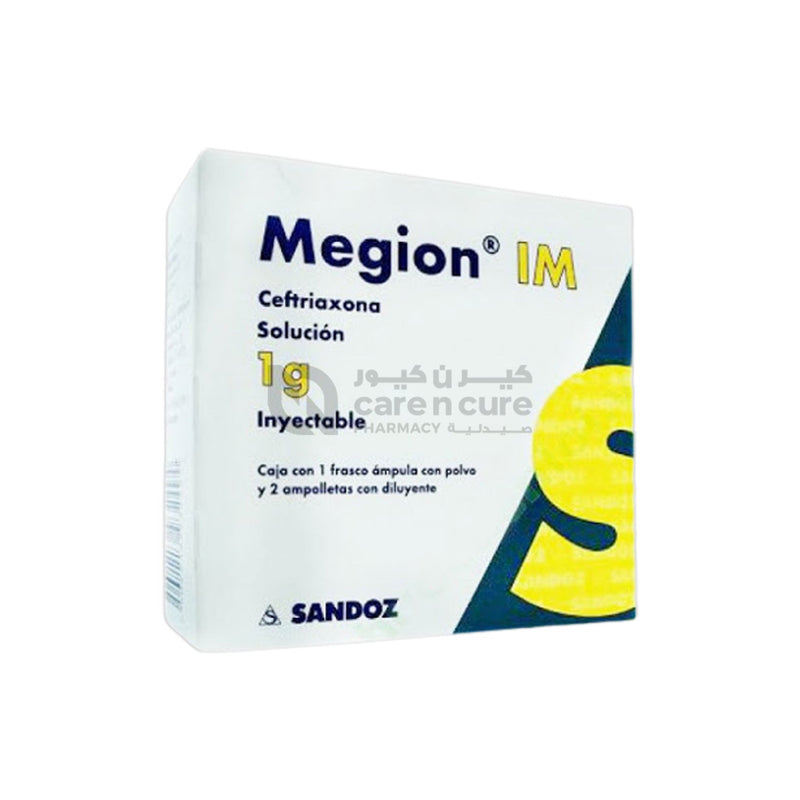 Buy Megion 1gm Vials 1 Pieces Online at Best prices in Qatar ...