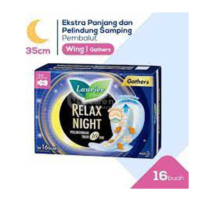 Buy Laurier Relax Night 16 Pieces 35cm Wing Online at Best prices in ...