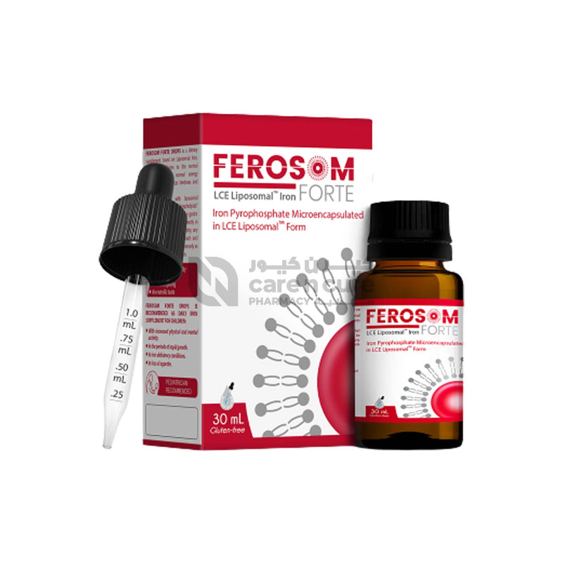 Buy Ferosome Forte Liquid Drops 30ml Online at Best prices in Qatar ...