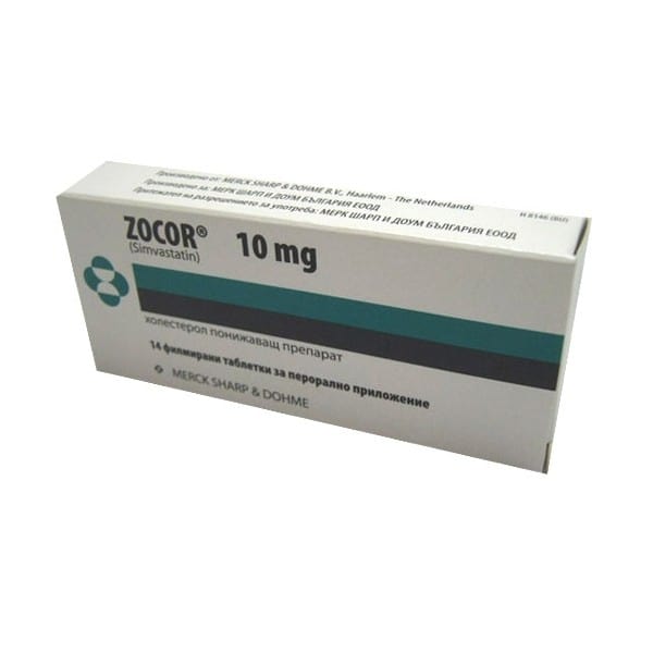 Buy Zocor 10mg Tablets 30's online in Qatar- View Usage, Benefits and ...