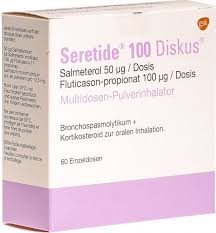 Buy Seretide Diskus 50/100Mcg 60 Dose online in Qatar- View Usage ...